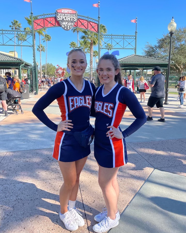 Cheerleading: Banner and Webb Compete at National Cheer Competition ...